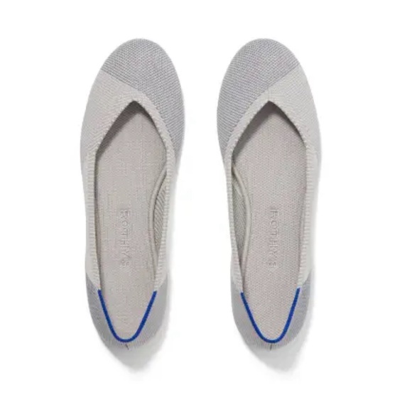 Rothy's | Shoes | Nwot Rothys The Flat Rounded Toe Ballet Flats In Sea Glass Grey Size 85 | Poshmark